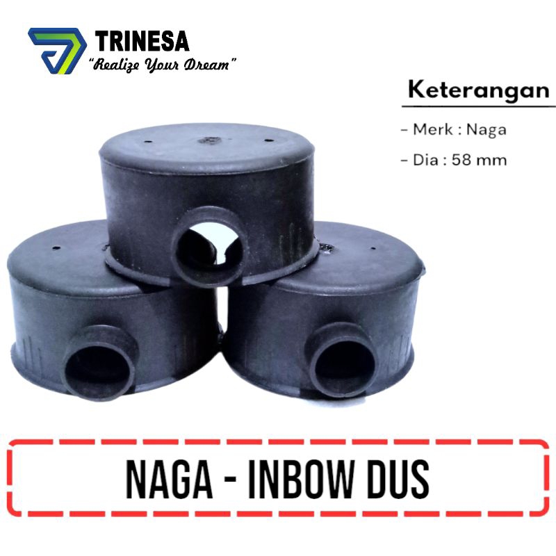 Jual Naga Inbow Dus Kuping / Inbow Dus Plastik / Inbow Dus Bulat 7cm ...