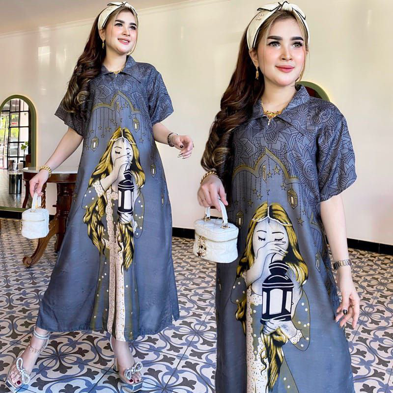 Jual DASTER JUMBO KERAH PRINDAPAN DASTER BATIK KOMBINASI UKURAN JUMBO ...