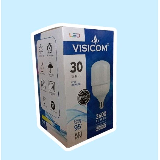 Jual LAMPU LED KAPSUL 30W VISICOM | Shopee Indonesia