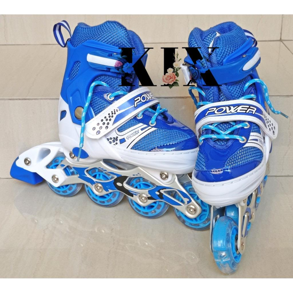 Jual KIX Sepatu Roda Anak Inline Skate Merk POWER / Inline Skate Shoes ...