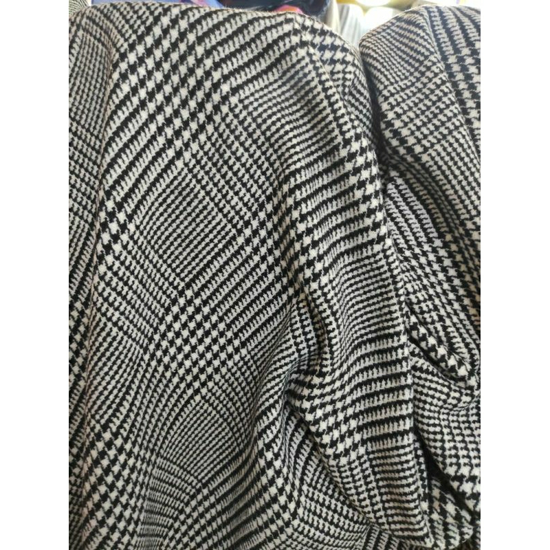 Jual Bahan Wool Acrylic Rajut _ Kain Wool Acrylic _ Bahan Kain Blazer ...