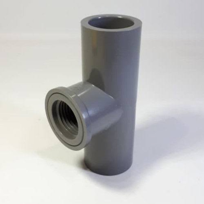 Jual POWER Tee AW Faucet Female T Drat Dalam Sambungan Fitting Pipa Air ...