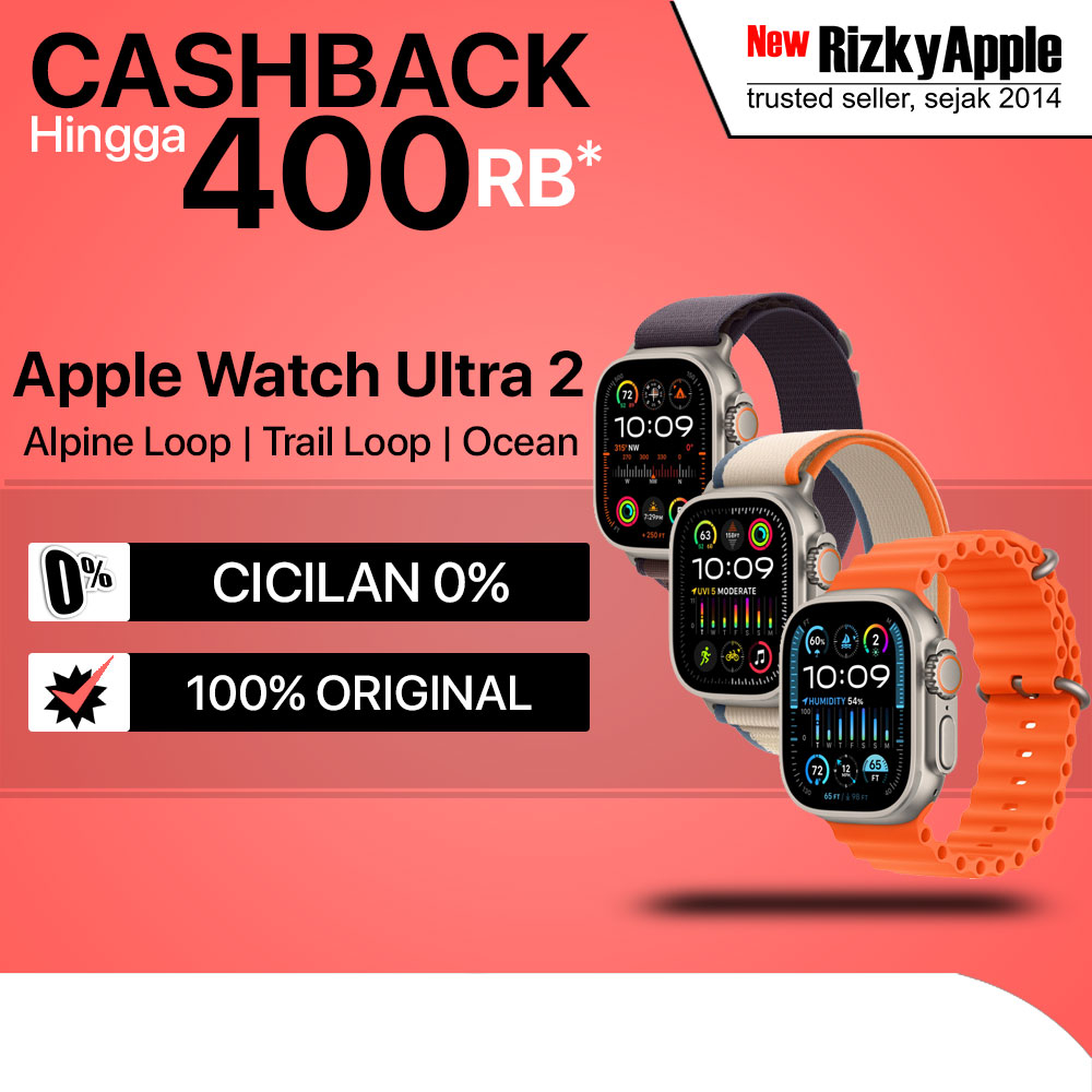 Jual Apple Waaaaaaatch Ultra 2 49mm Titanium Alpine Trail Ocean Loop band | Shopee Indonesia