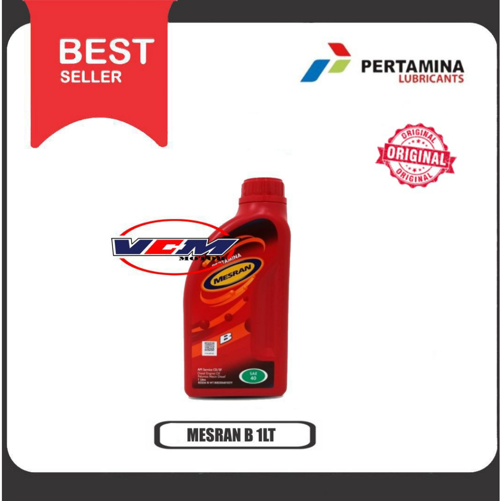 Jual Oli Mesran B40 SAE40 Diesel 1 Liter | Shopee Indonesia