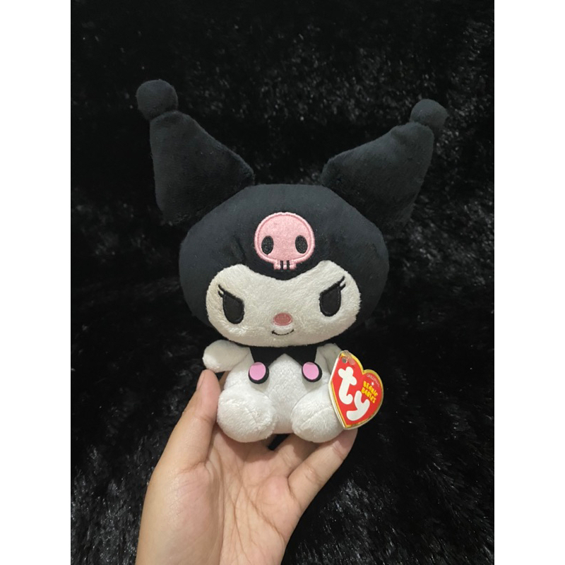 Jual Boneka Karakter Kuromi Kecil Size 20cm Original / Boneka Ty x ...