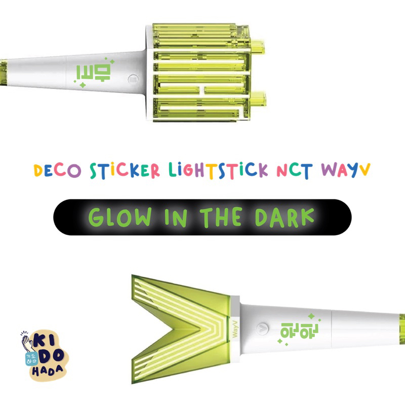 Jual DECO STICKER LIGHTSTICK NCT 127 DREAM WAYV NEOBONG GLOW IN THE ...