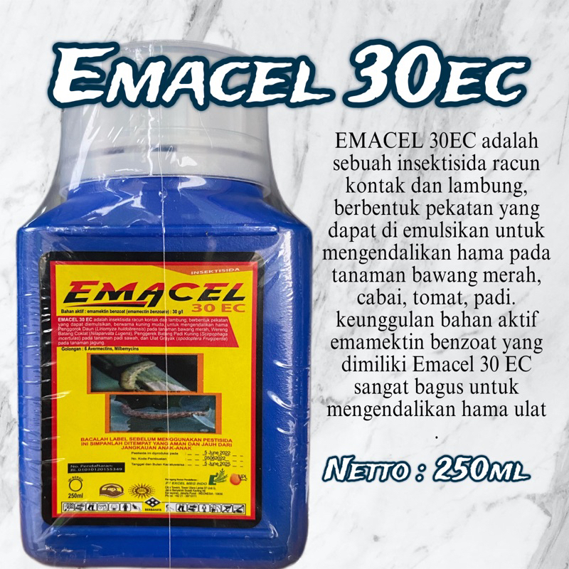 Jual Emacel 30ec 250ml | Shopee Indonesia