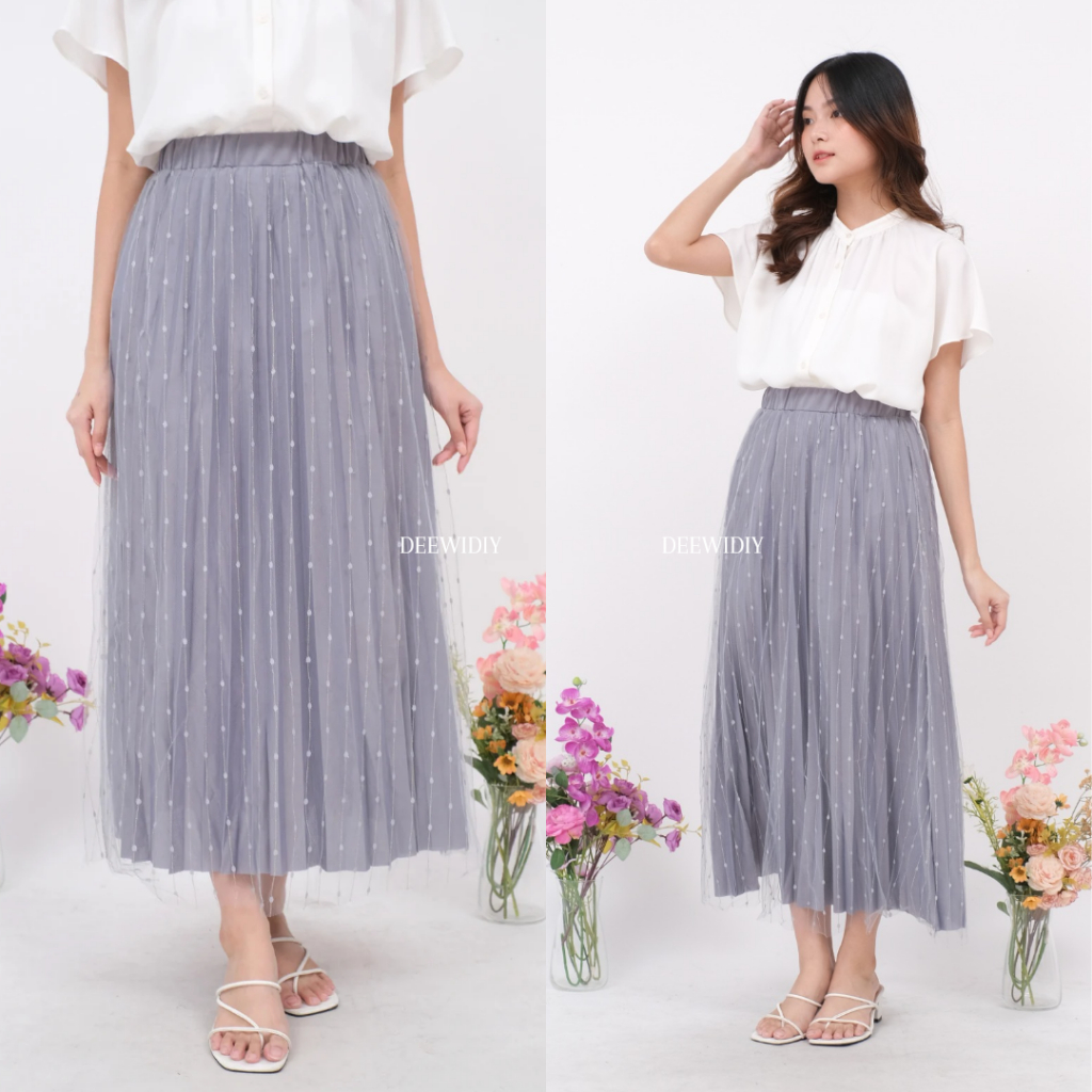 Jual ROK TILE PANJANG PREMIUM / ROK TUTU ELEGAN UNTUK FORMAL DAN CASUAL ...