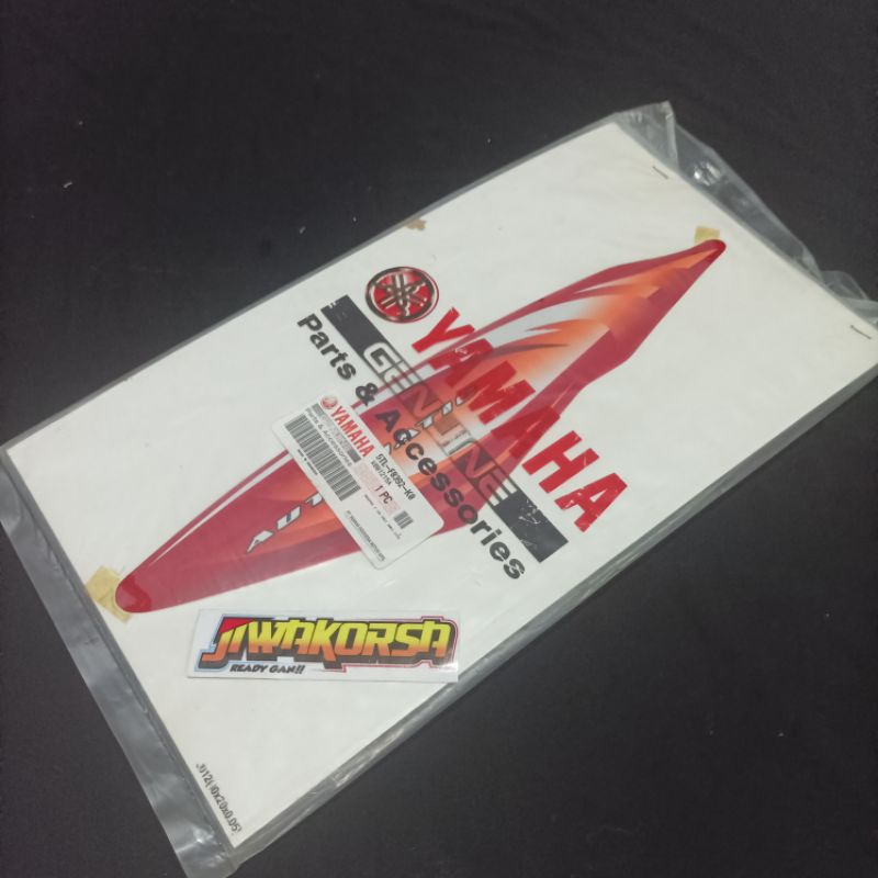 Jual Striping Stiker Sticker Grapict List Body Bodi Tameng Depan Yamaha ...