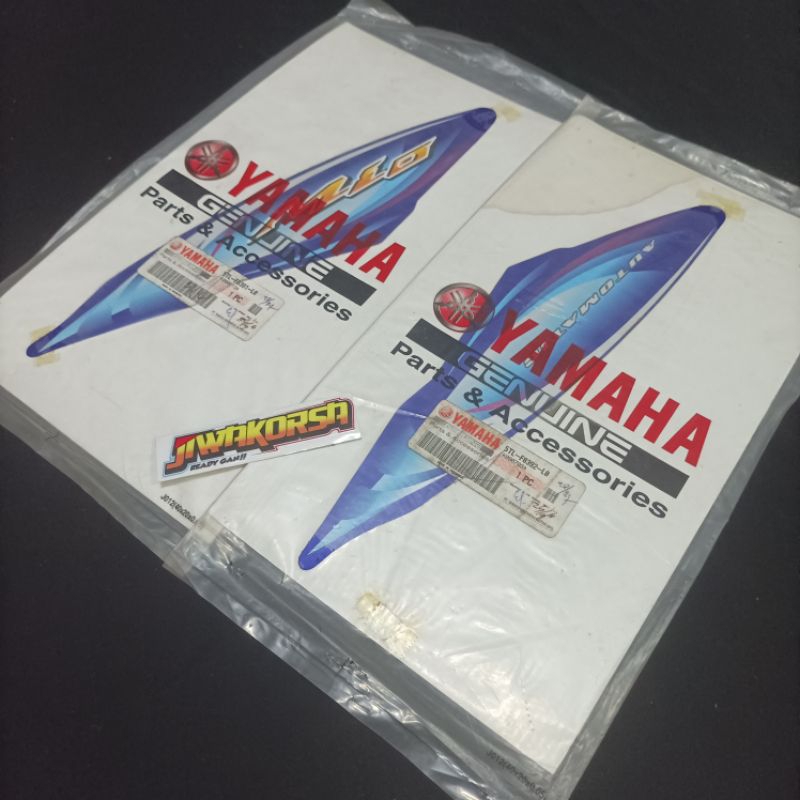 Jual Striping Stiker Sticker Grapict List Body Bodi Tameng Depan Yamaha ...