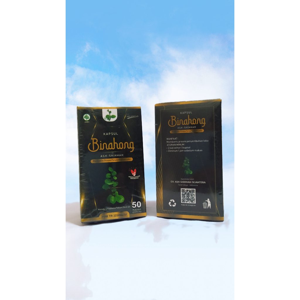 Jual Ekstrak Kapsul Binahong 50 Kapsul Izin BPOM - Ash Shihhah | Shopee Indonesia
