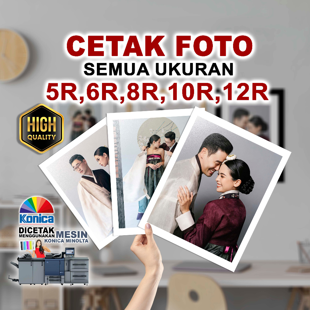 Jual Cetak Foto Premium Semua Ukuran Lengkap 2R 4R 5R 8R 10R | Shopee Indonesia