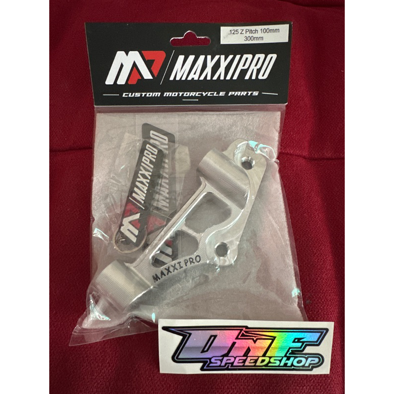 Jual bracket yamaha 125Z maxxipro kaliper radial monoblock pitch 100 ...