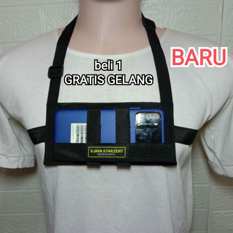 Jual Strap Holder Hp Dada Motovlog Camera Action Holder Handphone ...