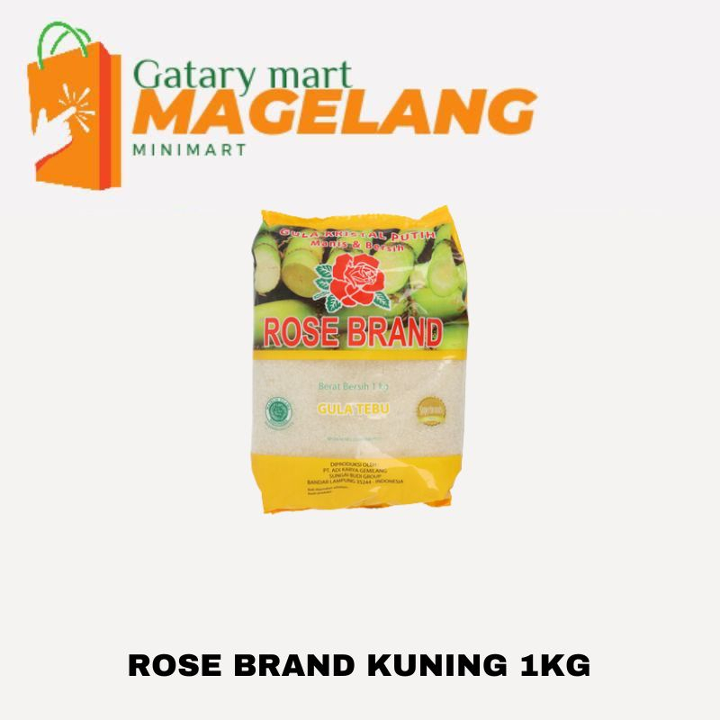 Jual ROSE BRAND GULA PASIR KUNING 1KG | Shopee Indonesia