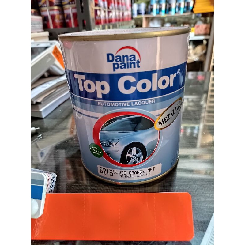 Jual Top Color Cat Duco NC Metallic Special 1L (9WARNA) | Shopee Indonesia