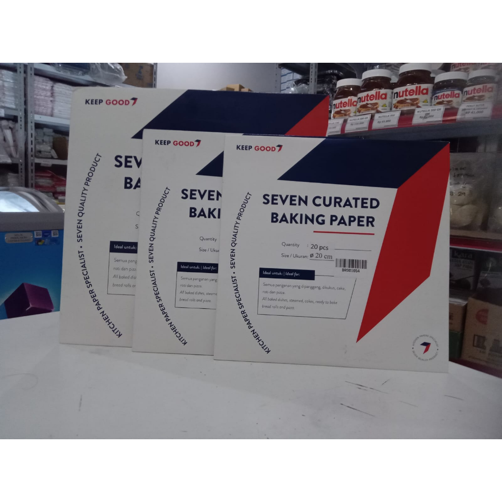 Jual kertas baking paper seven papers bulat | Shopee Indonesia