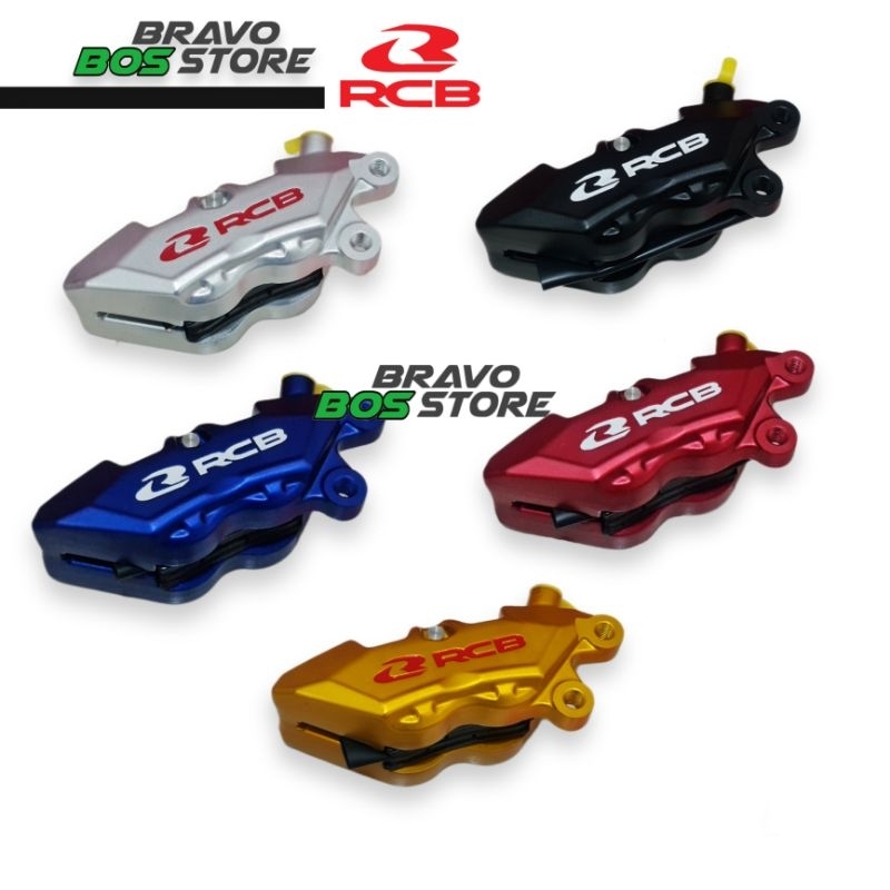 Jual Kaliper RCB R1 Series 4 Piston Universal 4p Original Kaliper Depan | Shopee Indonesia