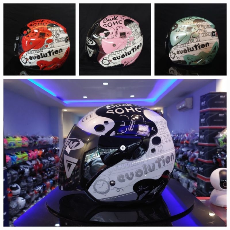 Jual HELM GM EVOLUTION NOTE | Shopee Indonesia