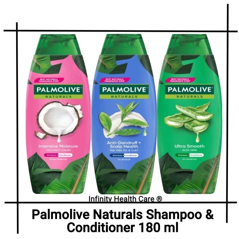 Jual Palmolive Naturals Shampoo & Conditioner Intensive Moisture 180 ...
