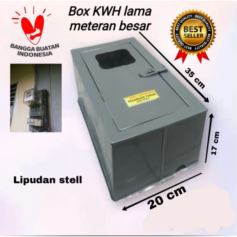 Jual Box Meteran Listrik KWH Model Lama Ukuran Besar./Tutup Meteran ...