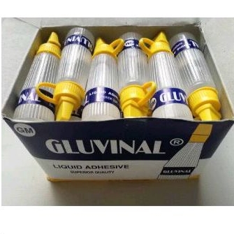 Jual Lem Kertas Gluvinal 1 dus isi 24 pcs | Shopee Indonesia