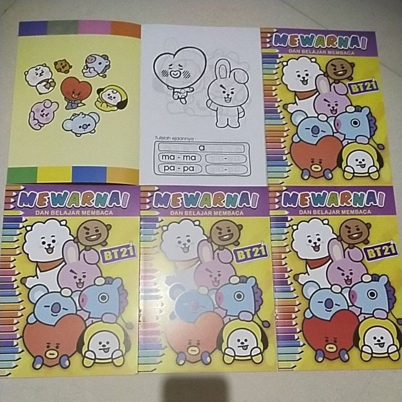 Jual BUKU MEWARNAI ANAK / COLORING BOOK / BUKU UKURAN JUMBO | Shopee ...