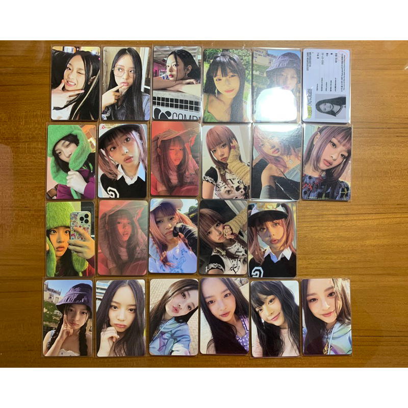 Jual [READY] NEWJEANS HANNI OFFICIAL PHOTOCARD PC Hanni Bluebook 1st EP OMG Weverse Message Card ...