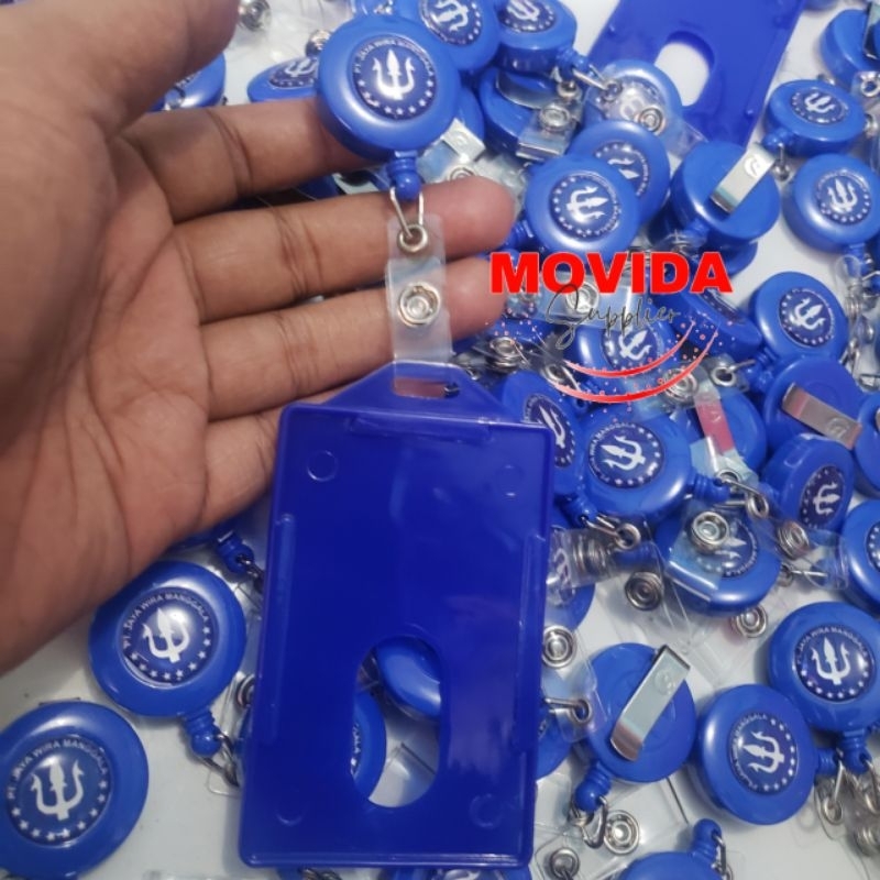 Jual YOYO ID CARD CUSTOM LOGO TIMBUL DENGAN CARD HOLDER MINIMAL ORDER ...