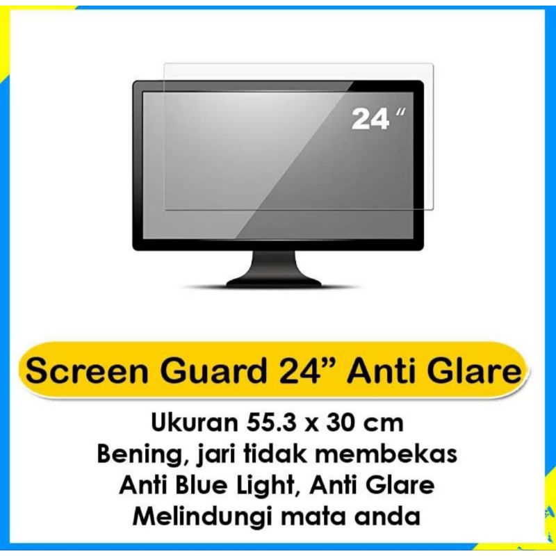 Jual Screen Guard 24 Inch Layar Monitor TV LED LCD | Shopee Indonesia