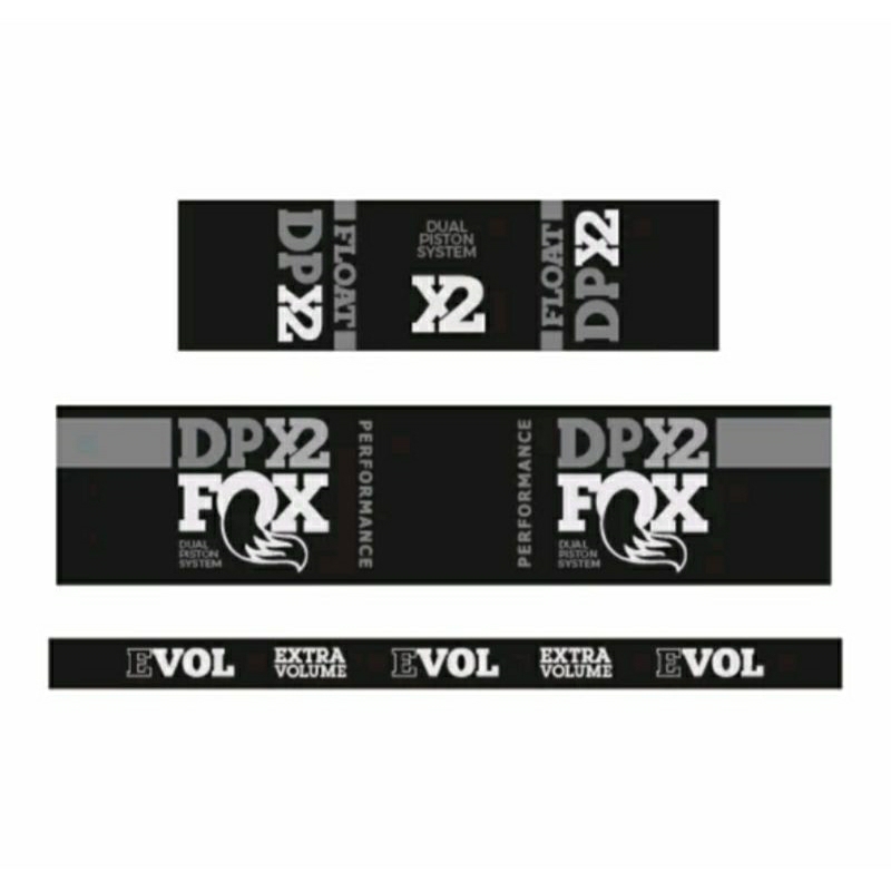 Jual Decal Stiker Rear Shox Fox Float DPX2 Performance | Shopee Indonesia