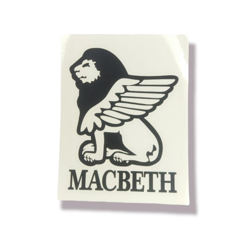 Jual CUTTING STICKER MACBETH GRIFFIN | Shopee Indonesia
