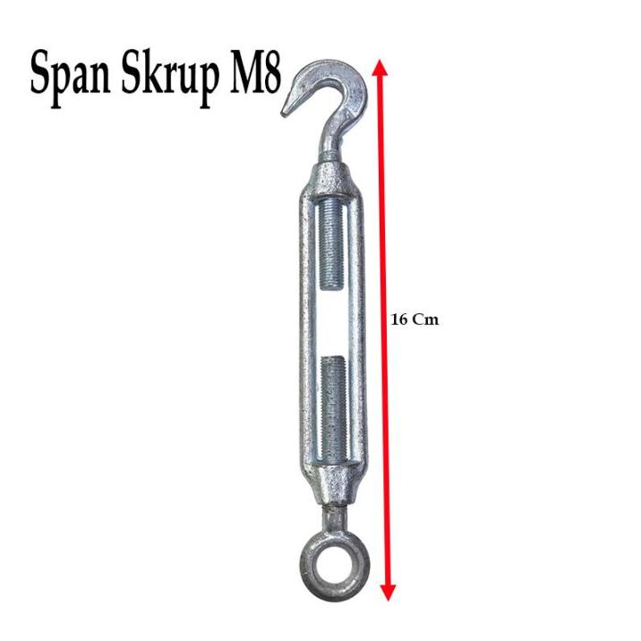 Jual Jarum Keras / Spanskrup / Turnbuckle M6 M8 M10 M12 1/4" 5/16" 3/8 ...