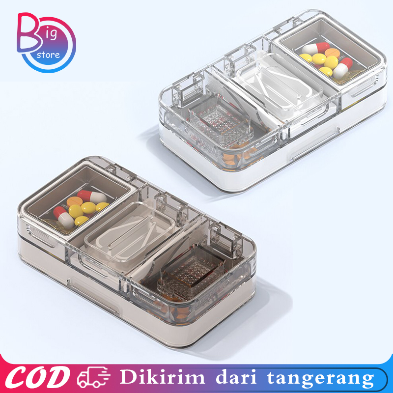 Jual Tempat Obat Travel Tempat Kotak Obat Alat Penghancur Obat Tablet ...