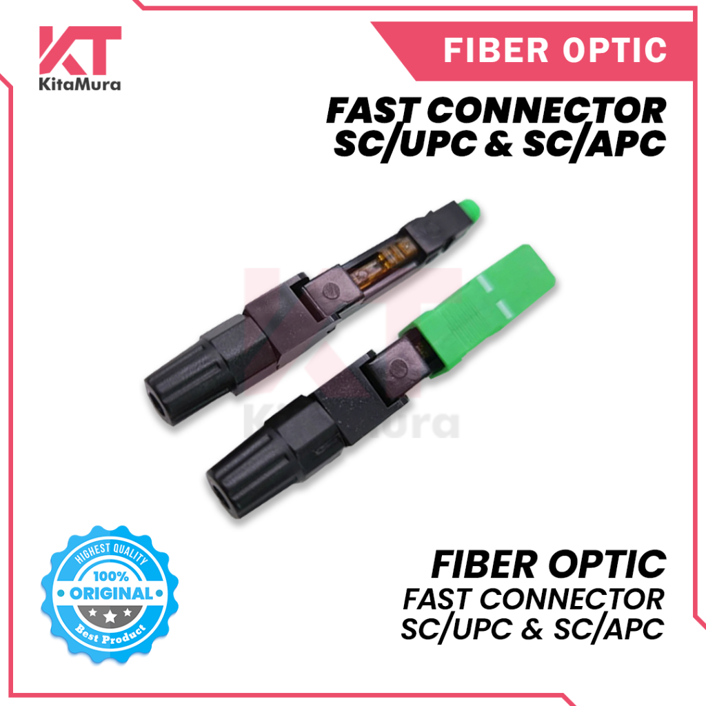 Jual FTTH Fast Connector SC/UPC Fiber Optic / Konektor SC/UPC ...