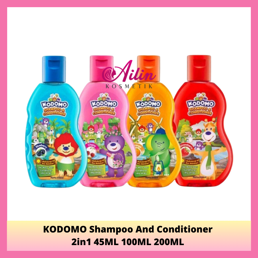 Jual AiLiN KODOMO Shampoo And Conditioner 2in1 45ML 100ML 200ML | Shampo Dan Kondisioner Anak ...