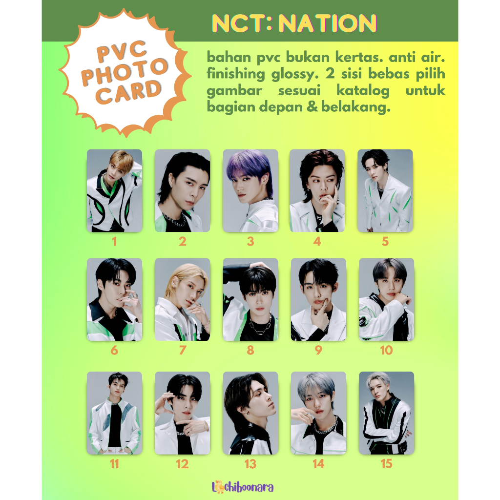 Jual PVC Photocard NCT Mix Edition | Shopee Indonesia