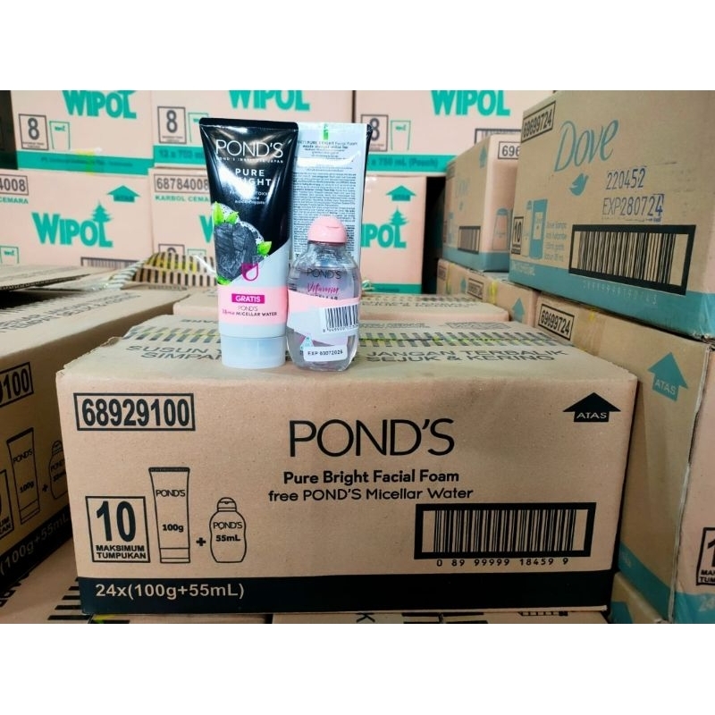 Jual PONDS facial foam 100 gr | Shopee Indonesia