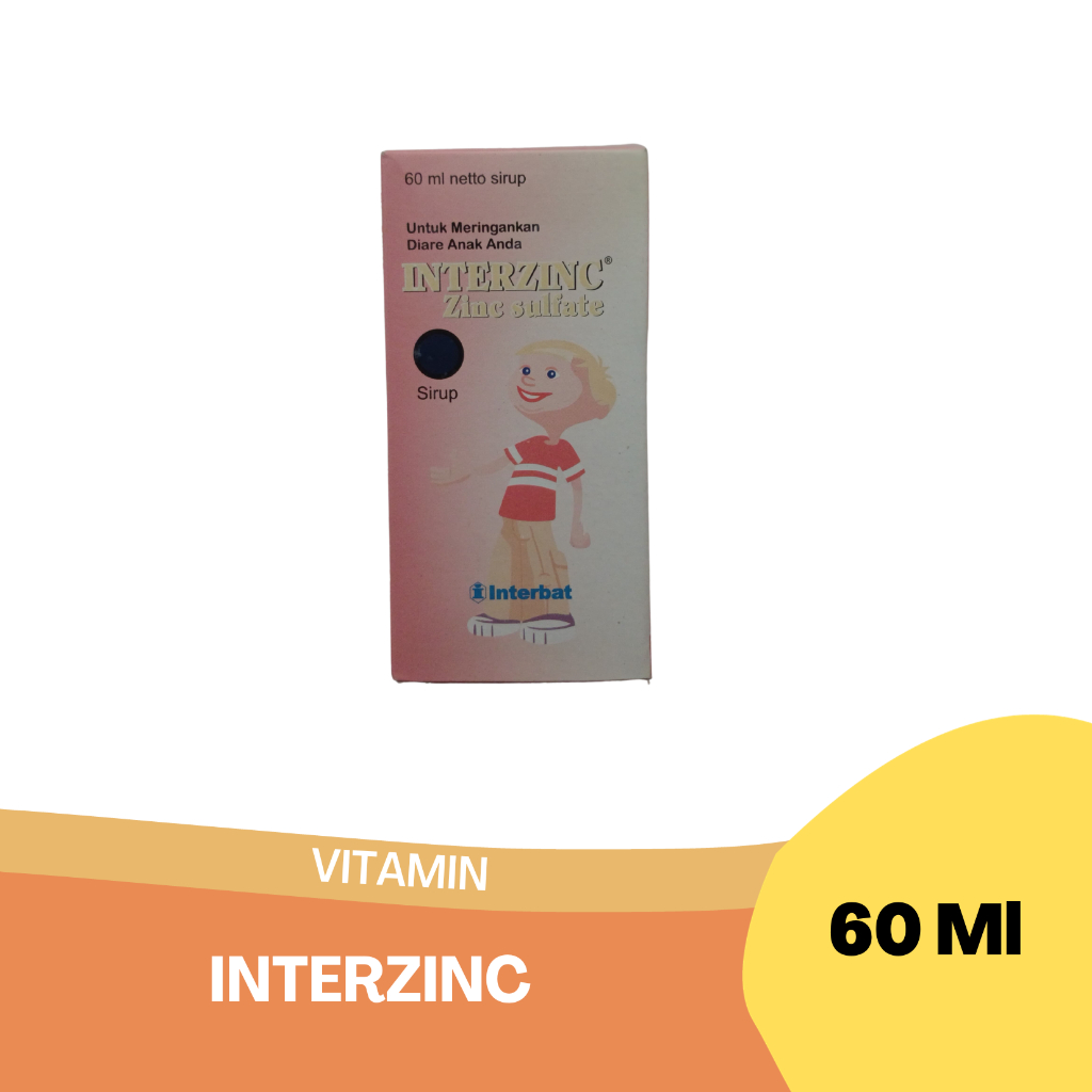 Jual Interzinc zinc sulfate syr 60ml | Shopee Indonesia