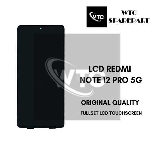 Jual Grosir LCD Redmi Note 12 Pro 5G ORIGINAL 100% Fullset Touchscreen ...