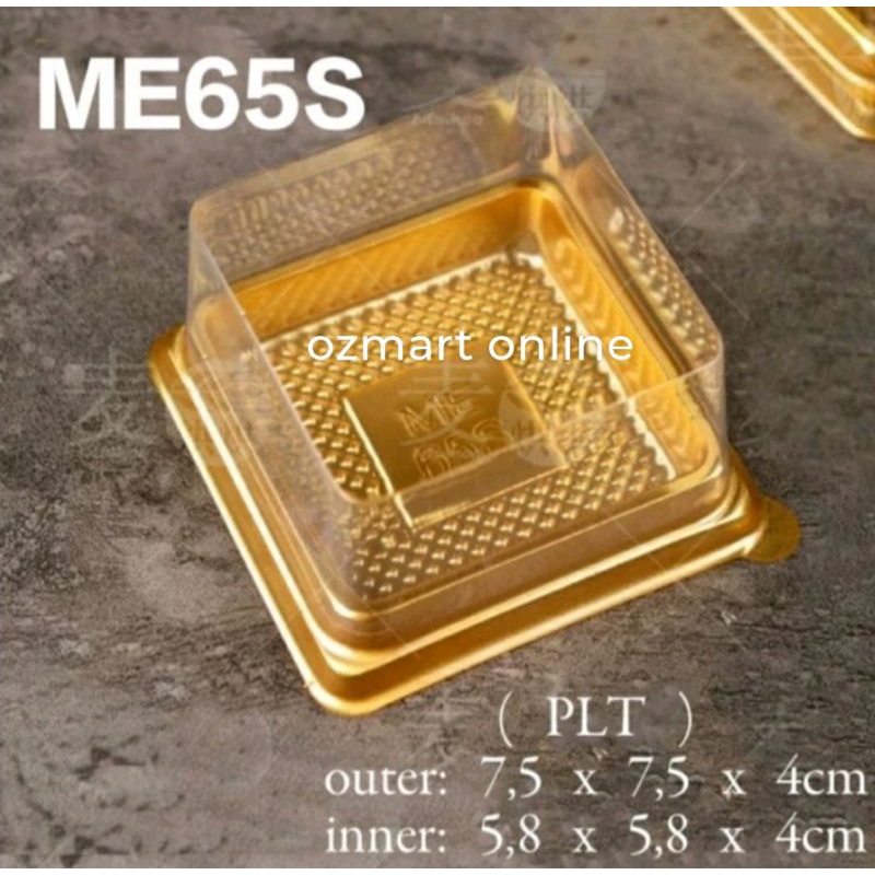 Jual tray mika tutup mooncake kue bulan puding mochi pia ME65 satuan | Shopee Indonesia