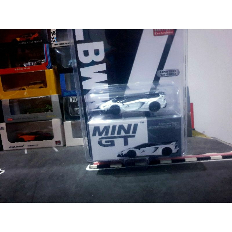 Jual Diecast Mini GT LBWK Silhouette Lamborghini Aventador GT White no ...
