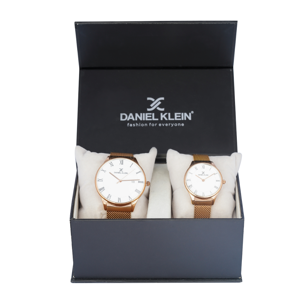 Jual Jam Tangan Couple Daniel Klein Premium DK12093-2 Couple Dial Rose ...