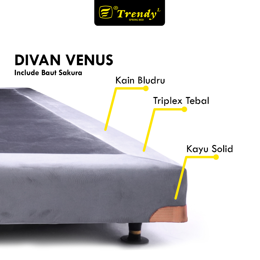 Jual Trendy Divan Premium - Ranjang Kayu / Box Kasur / Tempat Tidur ...