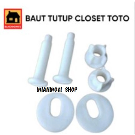 Jual baut seat cover toilet kloset duduk baut tutup closet toto i108 ...