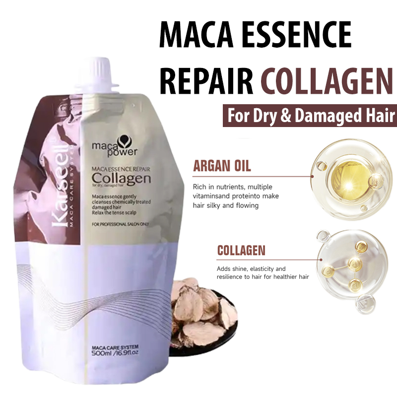 Jual Hair Repair Collagen Hair Mask untuk Rambut Rusak 500ML | Shopee ...
