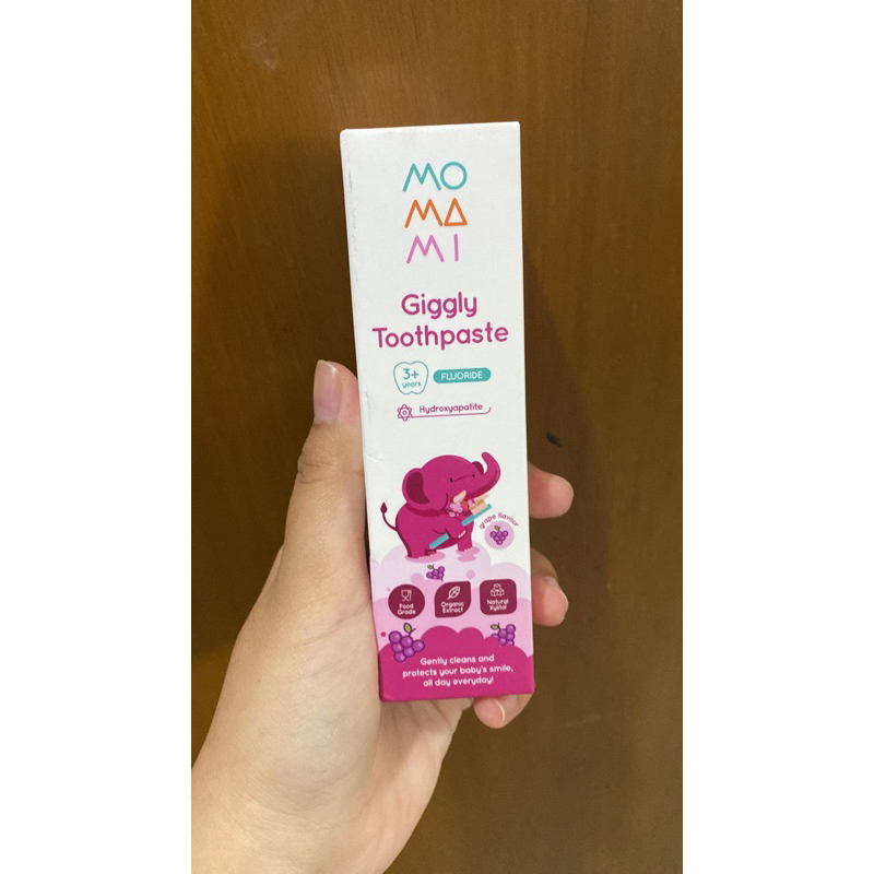 Jual Momami Giggly Toothpaste | Shopee Indonesia