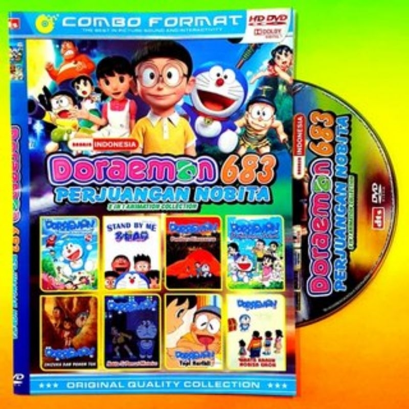 Jual KASET FILM ANAK ANAK KARTUN ANIMASI TERBARU KARTUN DORAEMON THE ...