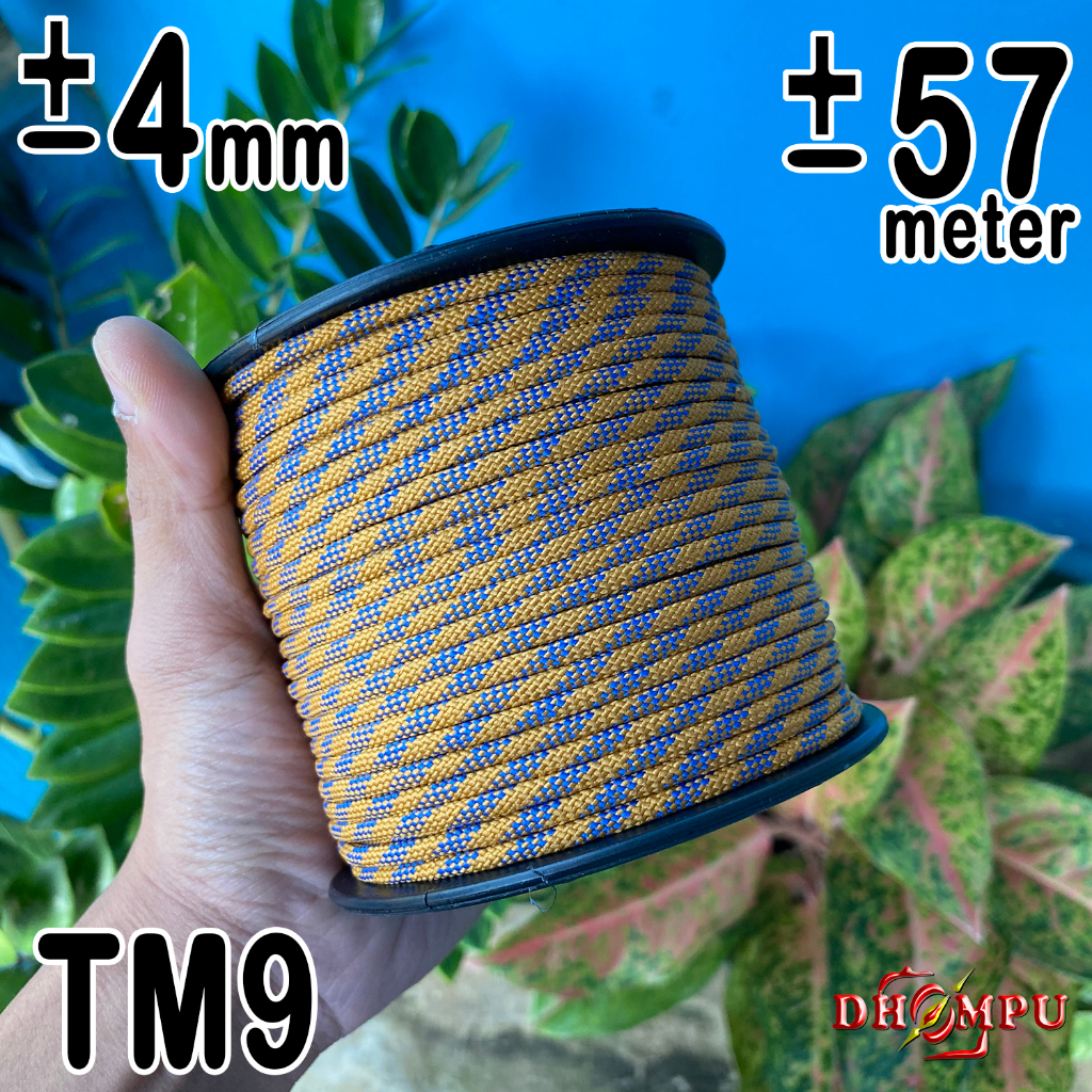 Jual Tali Prusik 3mm 5mm 6mm GOF49 Roll Bahan Polyester Motif | Shopee ...