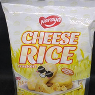 Jual NARAYA CHEESE RICE CRACKERS KREKERS BERAS RASA KEJU SNACK IMPOR ...